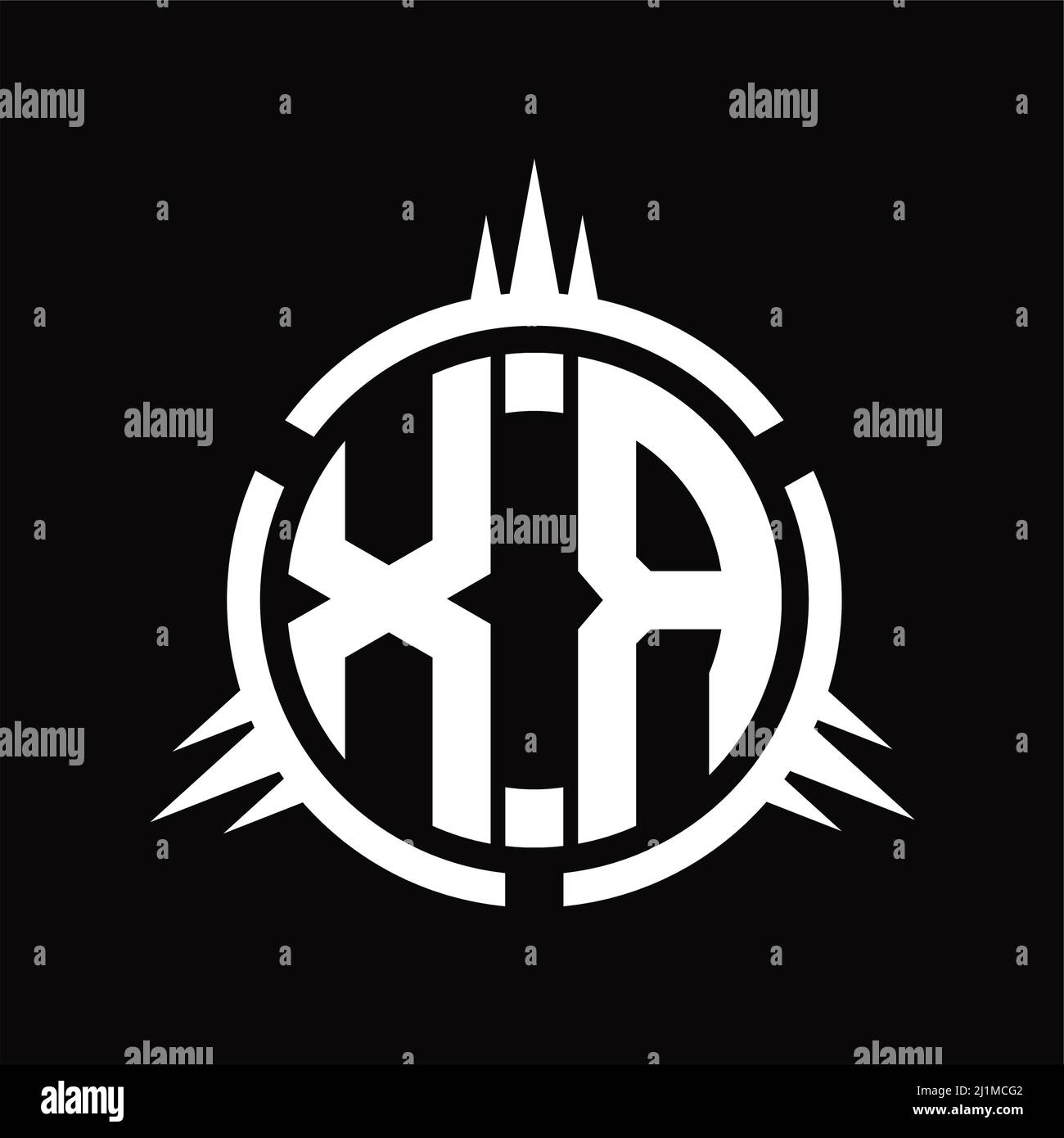 Xr letters Stock Vector Images - Alamy