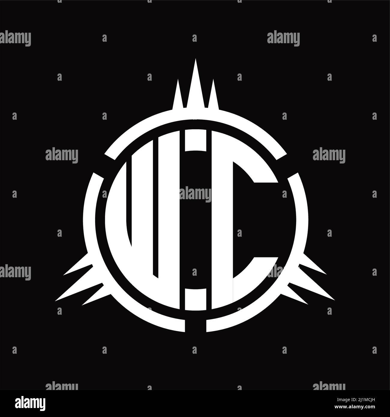Wc modern logo Stock Vector Images - Alamy
