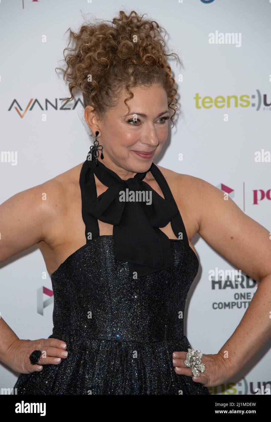 London, UK. 26th Mar, 2022. LONDON - ENGLAND 26 MAR 22: Alex Kingston ...