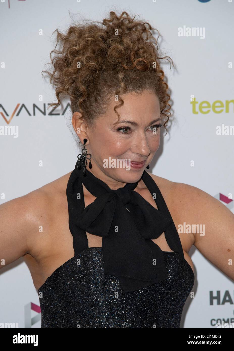 London, UK. 26th Mar, 2022. LONDON - ENGLAND 26 MAR 22: Alex Kingston ...