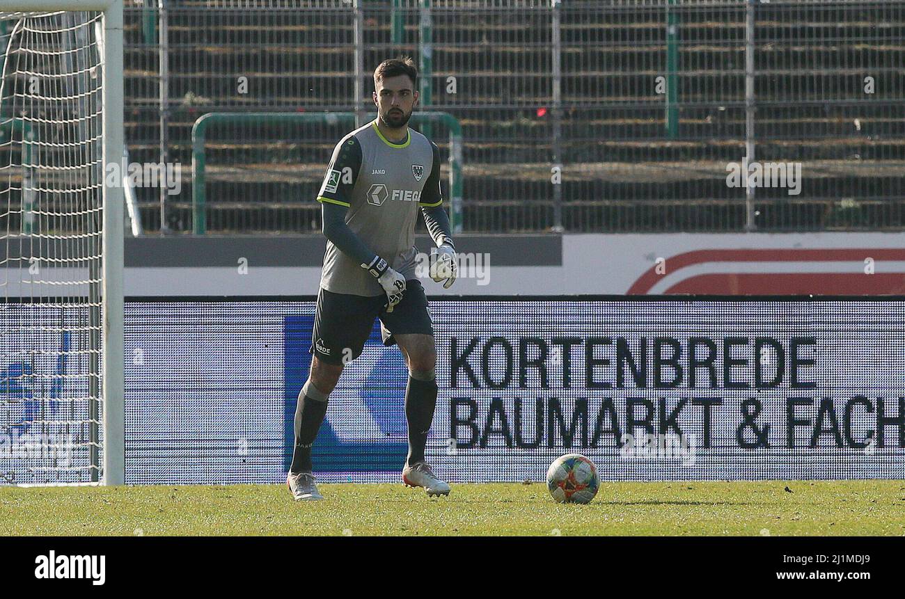 firo: 03/26/2022 Fuvuball: Soccer: Regionalliga West, season 2021/2022 ...