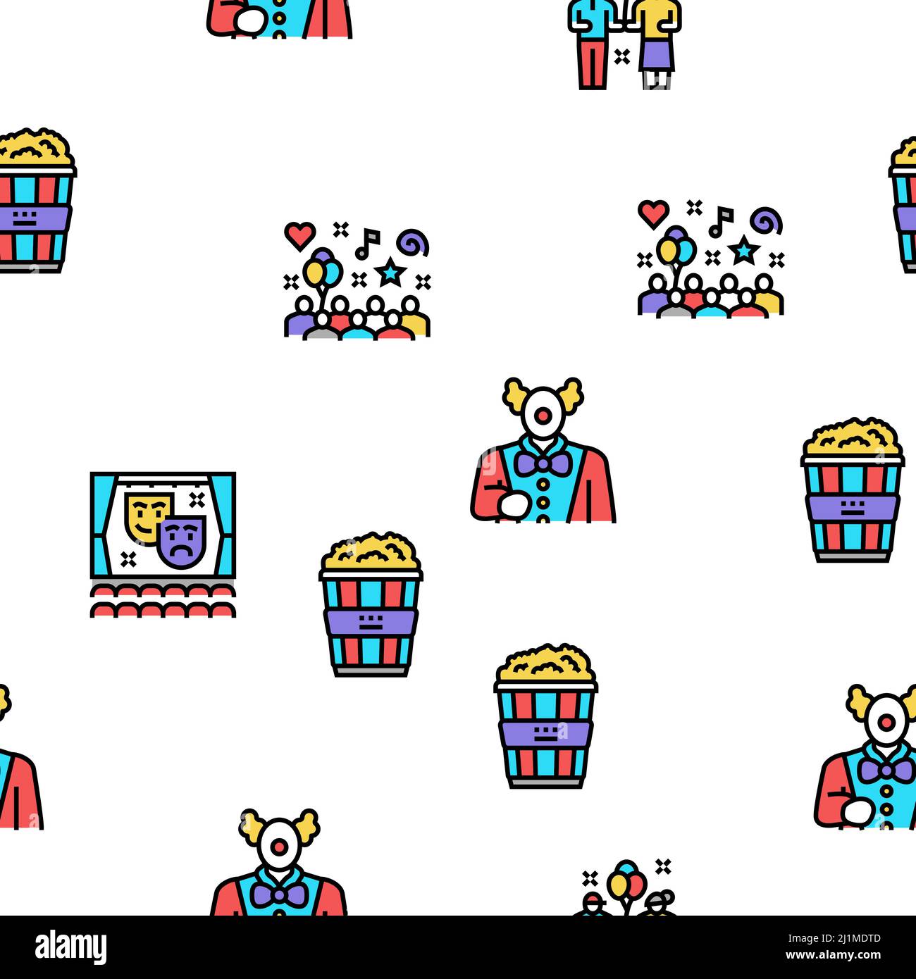 Luna park amusement park entrance Cut Out Stock Images & Pictures - Alamy