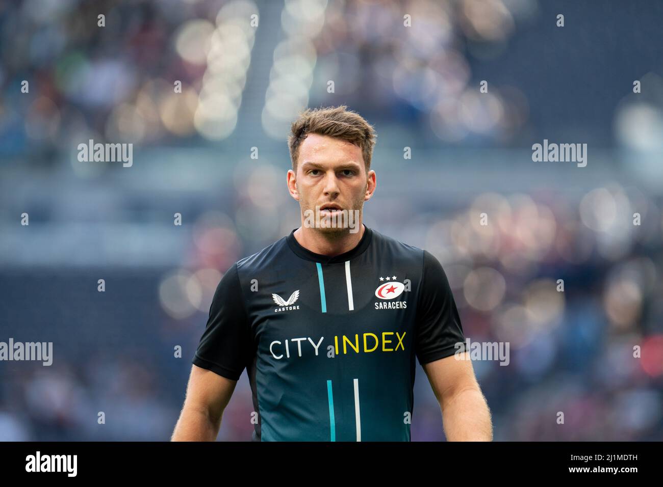 Alex Lewington of Saracens Stock Photo - Alamy