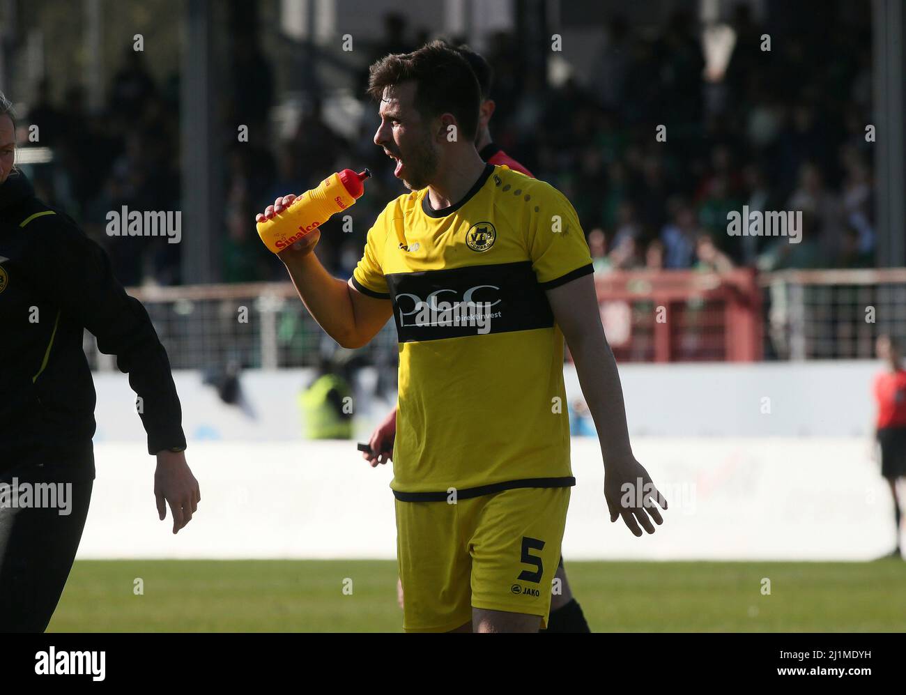 firo: 26.03.2022 Fuvuball: Soccer: Regionalliga West, Season 2021/2022 ...