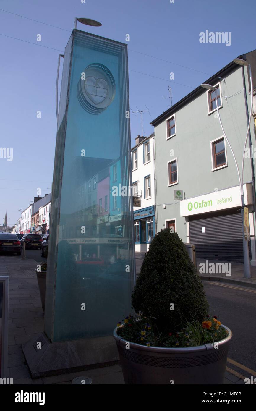 Market Street Memorial to the Omagh bombing - a car bombing on 15 ...