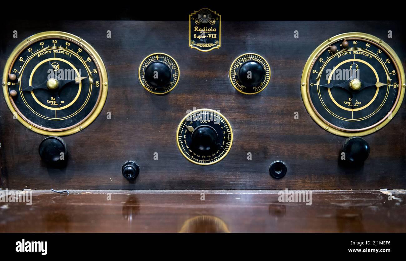 Windsor, Connecticut, USA. 26th Mar, 2022. The Vintage Radio and ...