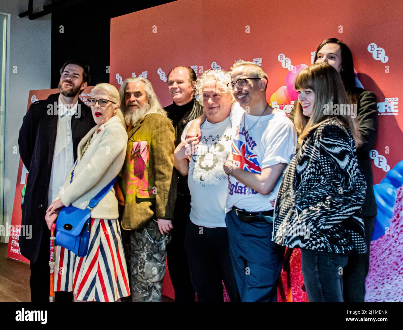 London, England, UK. 26th Mar, 2022. Brian Robertson, Scarlett Cannon ...