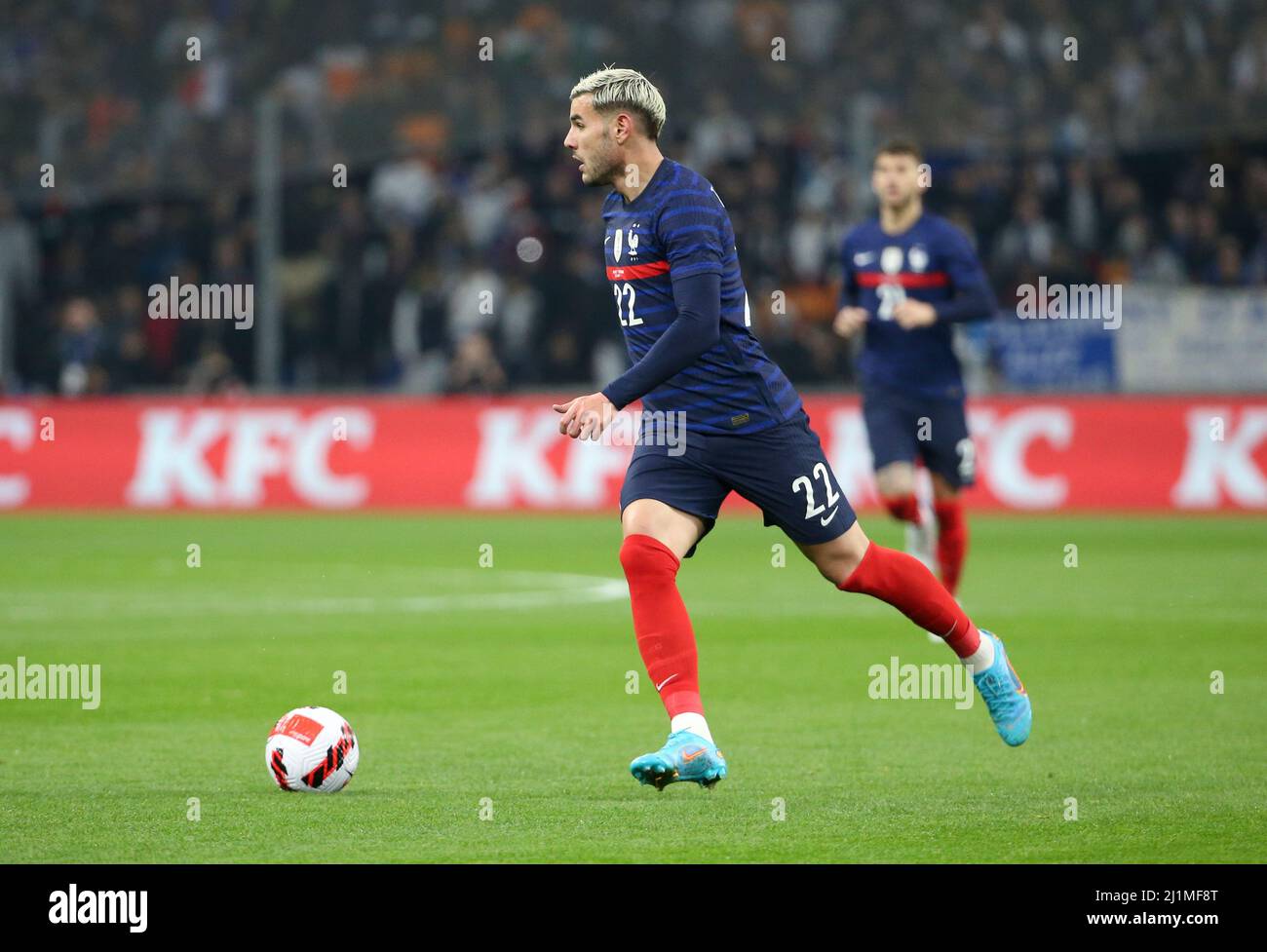 Theo Hernandez of France during the International Friendly football ...