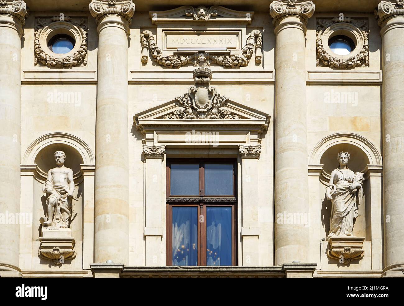 Bucharest, Romania - March 24, 2022: The beautiful building of the ...