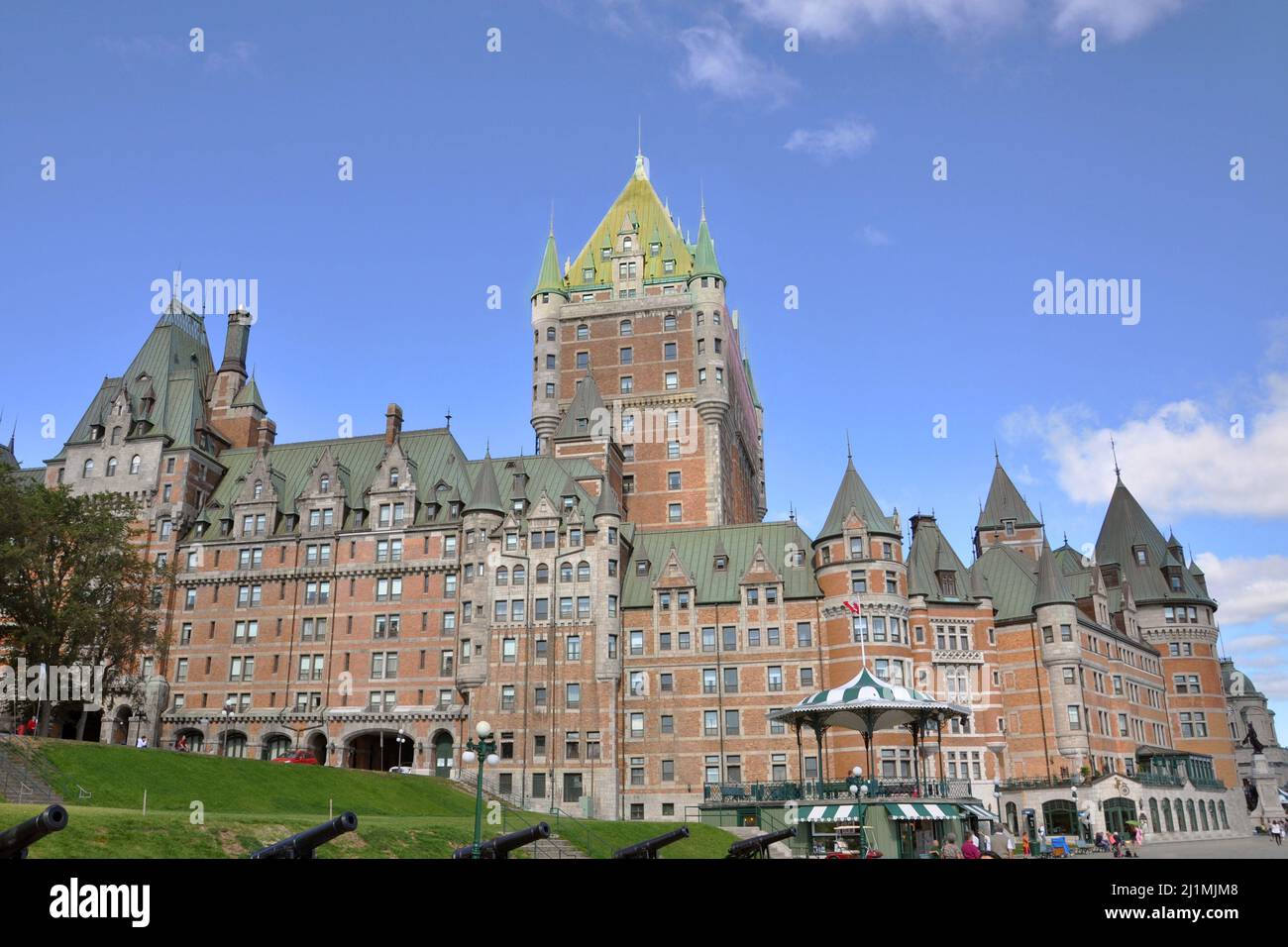 Chateau Frontenac is a historic castle built in 1893 with Chateauesque ...