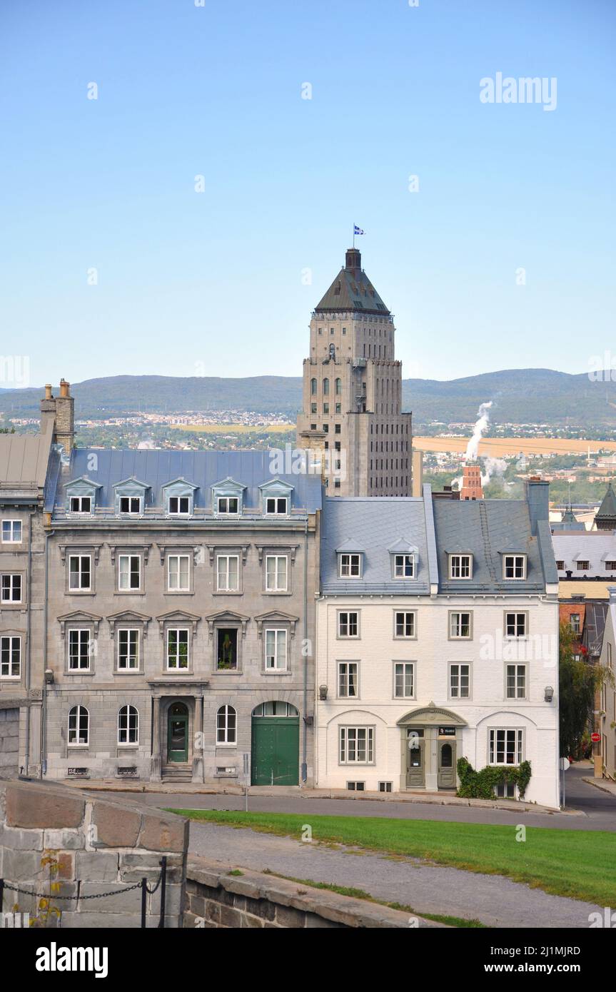 Quebec city old town citadel hi-res stock photography and images - Alamy