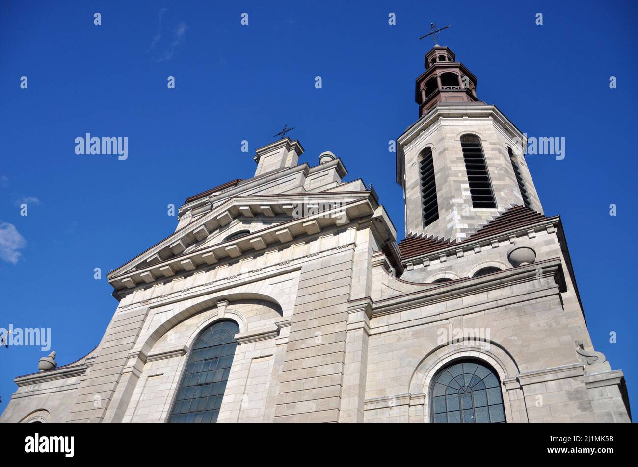 Notre-Dame de Quebec Basilica Cathedral in Old Quebec City World ...