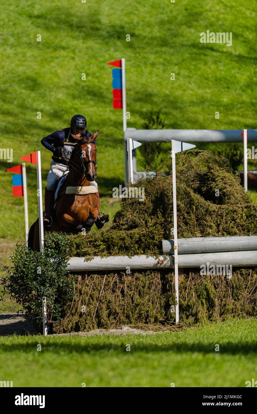 Raeford, North Carolina, USA. 26th Mar, 2022. BOBBY MEYERHOFF of the ...