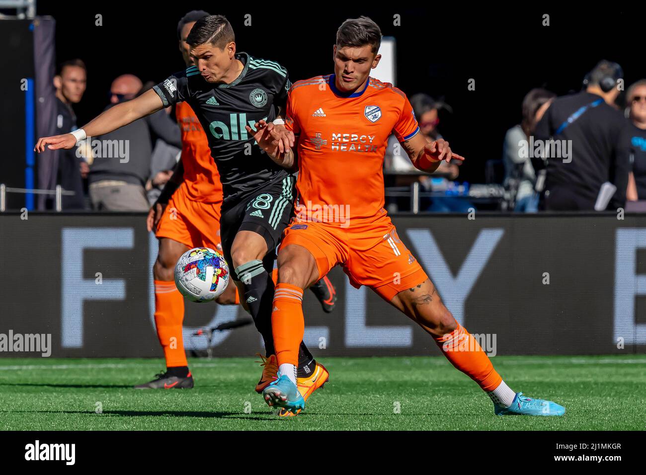 Charlotte, North Carolina, USA. 26th Mar, 2022. Charlotte FC Defender ...