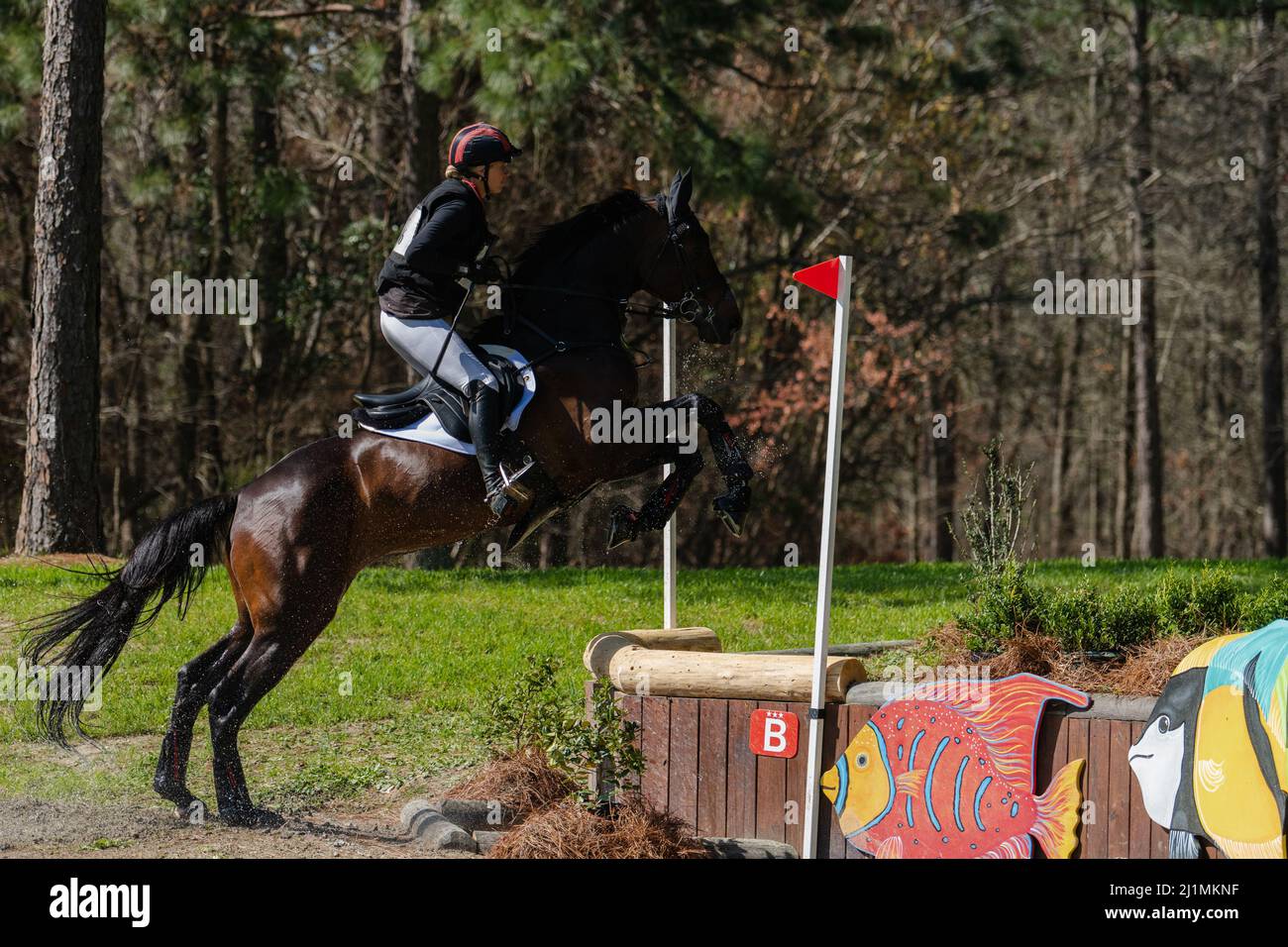 Raeford, North Carolina, USA. 26th Mar, 2022. CAROLINE MARTIN of the ...