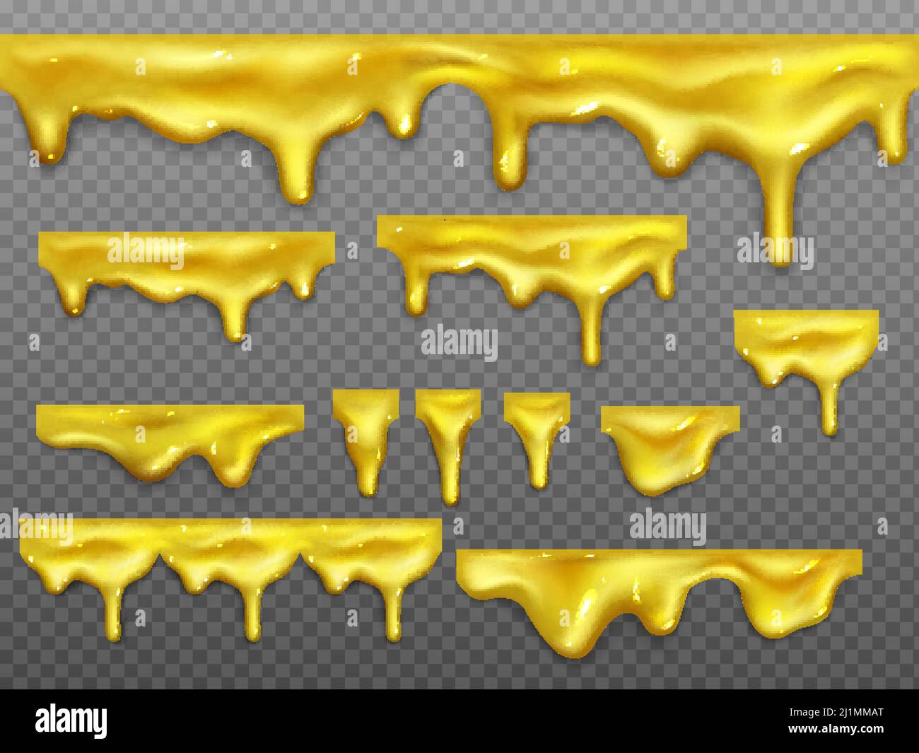 Dripping Gold Background