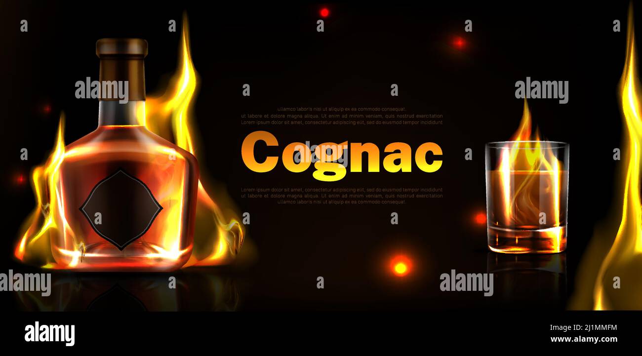 Whisky fire Stock Vector Images - Alamy