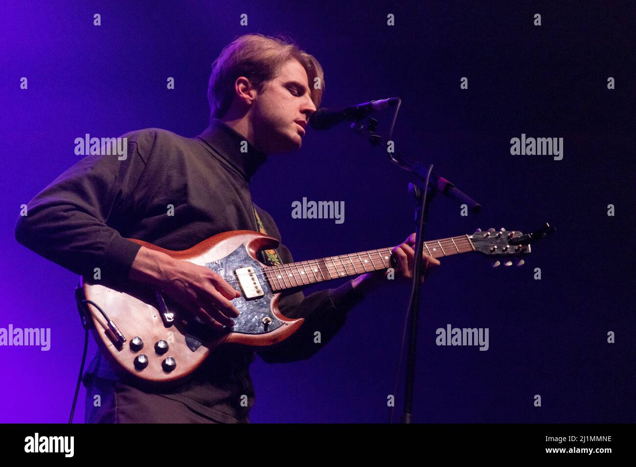 Christian Lee Hutson on March 25, 2022, at The Sylvee in Madison ...