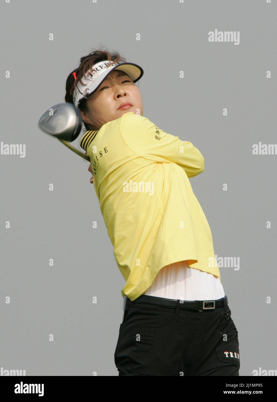 Oct 30, 2009-Incheon, South Korea-Jennifer Song of South Korea hits a ...