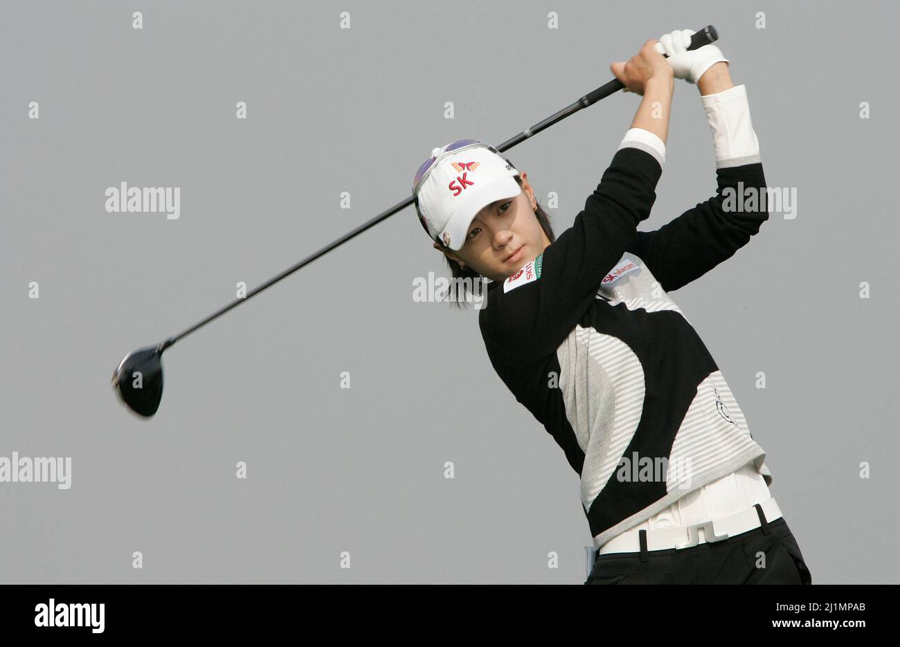 Oct 30, 2009-Incheon, South Korea-Na Yeon Choi of South Korea hits a ...