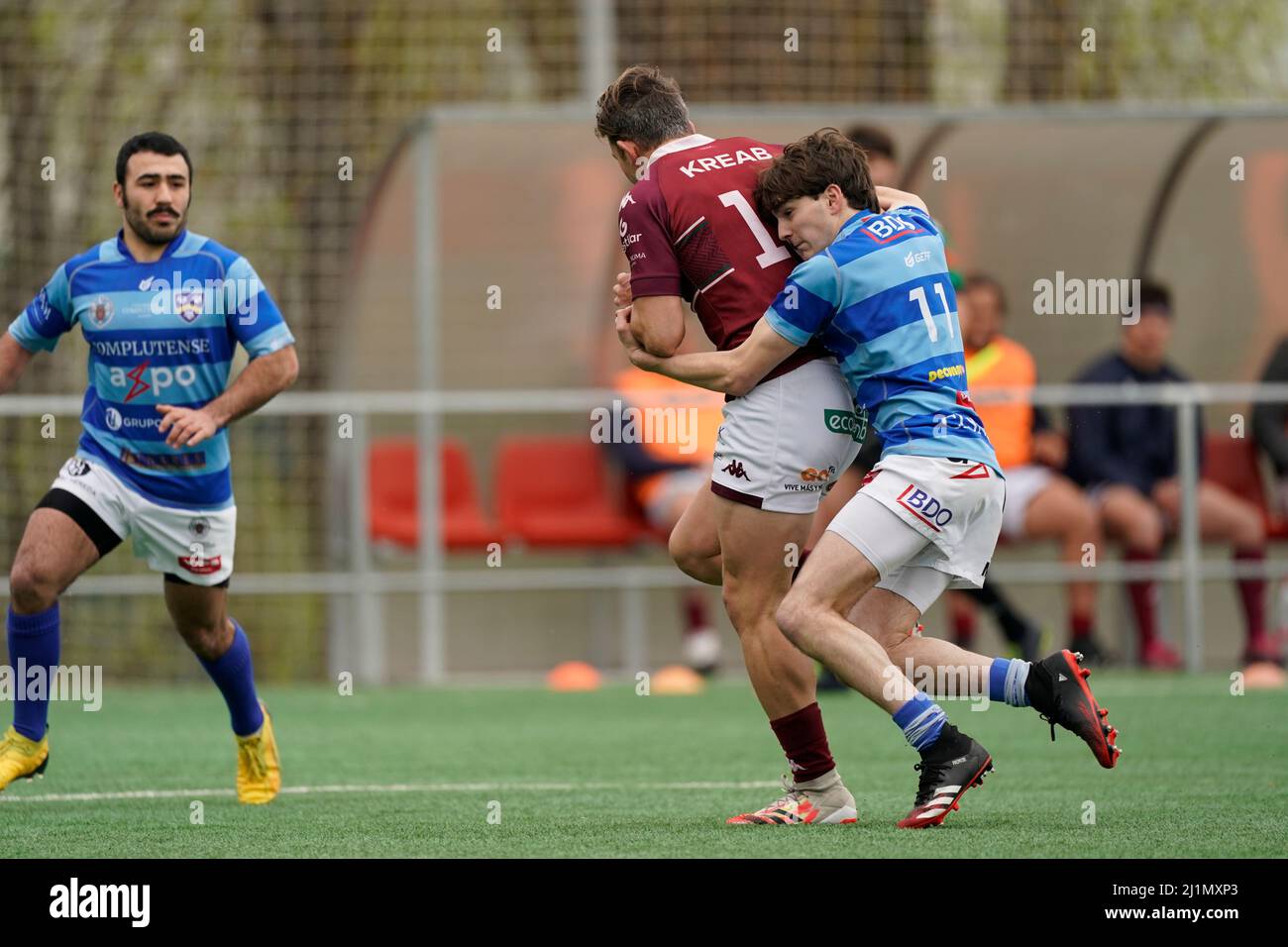 Alcobendas, Madrid, Spain. 26th Mar, 2022. First Division match Lexus ...