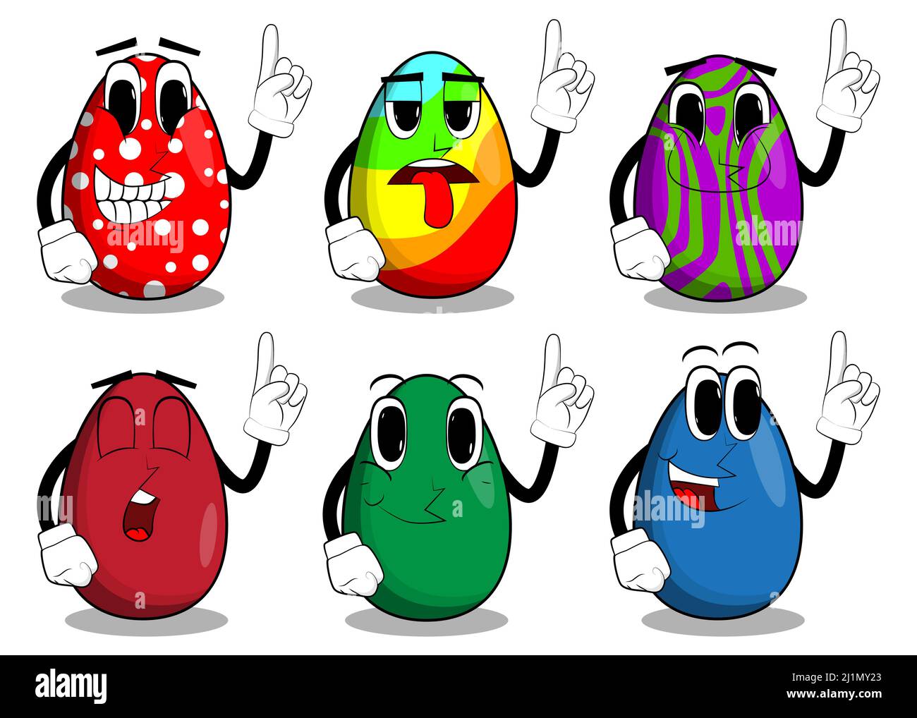 Cartoon Character Easter Eggs