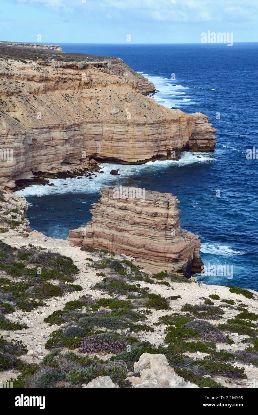 Rock island kalbarri national park hi-res stock photography and images ...