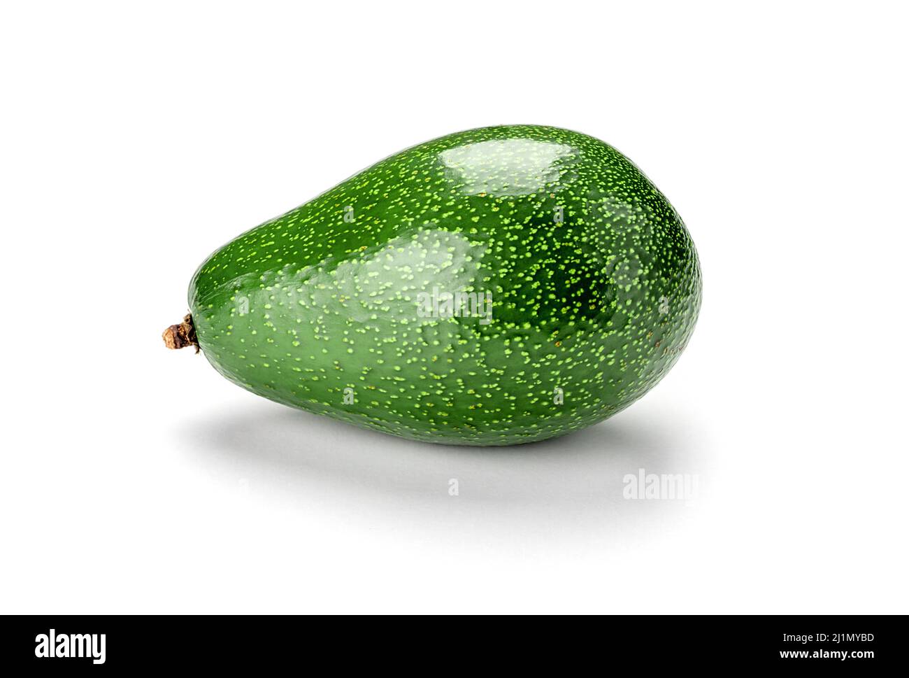 avocado isolated on white background with shadow. fresh ripe tropical ...