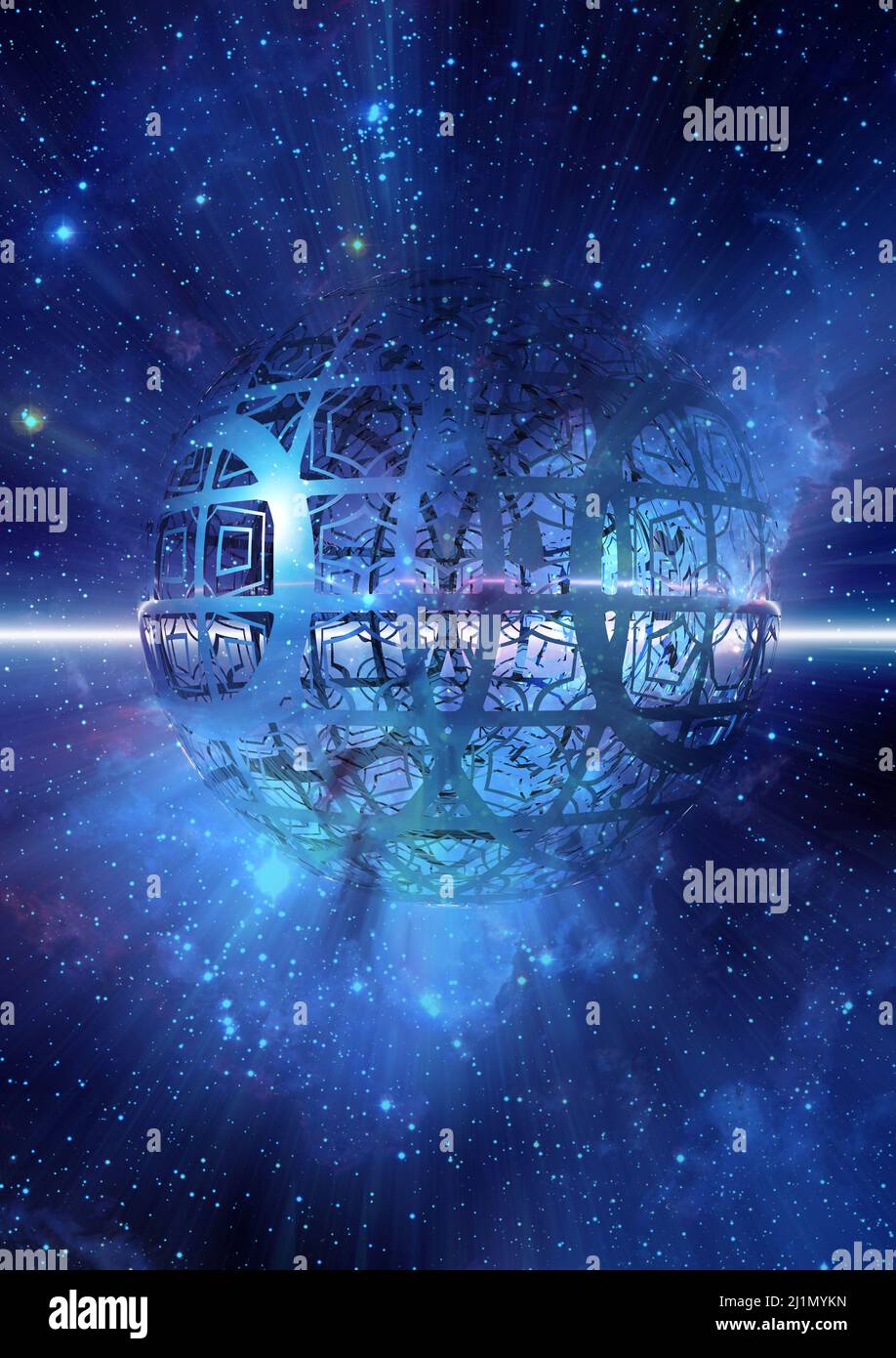 alien spherical cage Stock Photo - Alamy