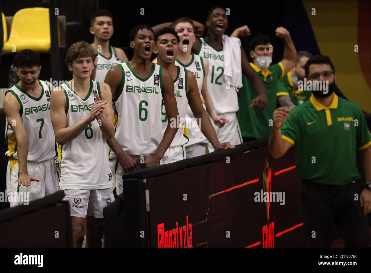 Brazil team basket hi-res stock photography and images - Alamy