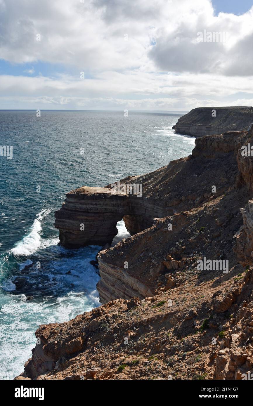 Natural Bridge Kalbarri National Park Stock Photo - Alamy