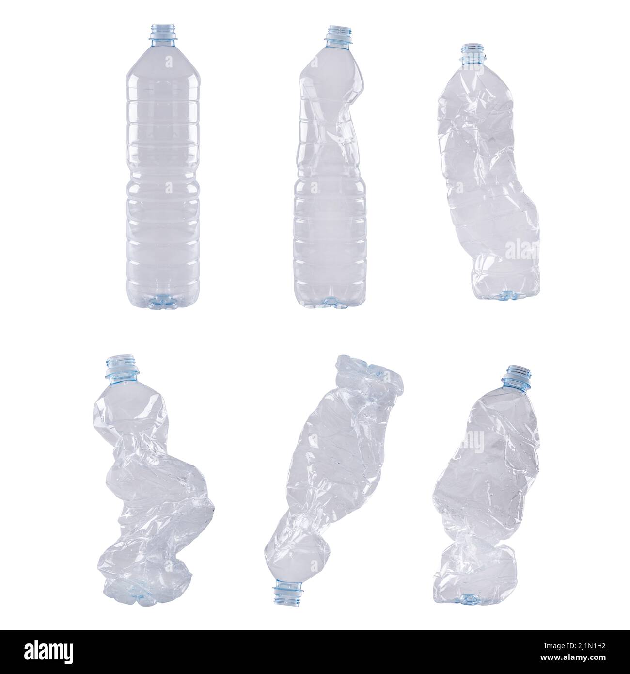 Plastic bottles trash design Cut Out Stock Images & Pictures - Alamy