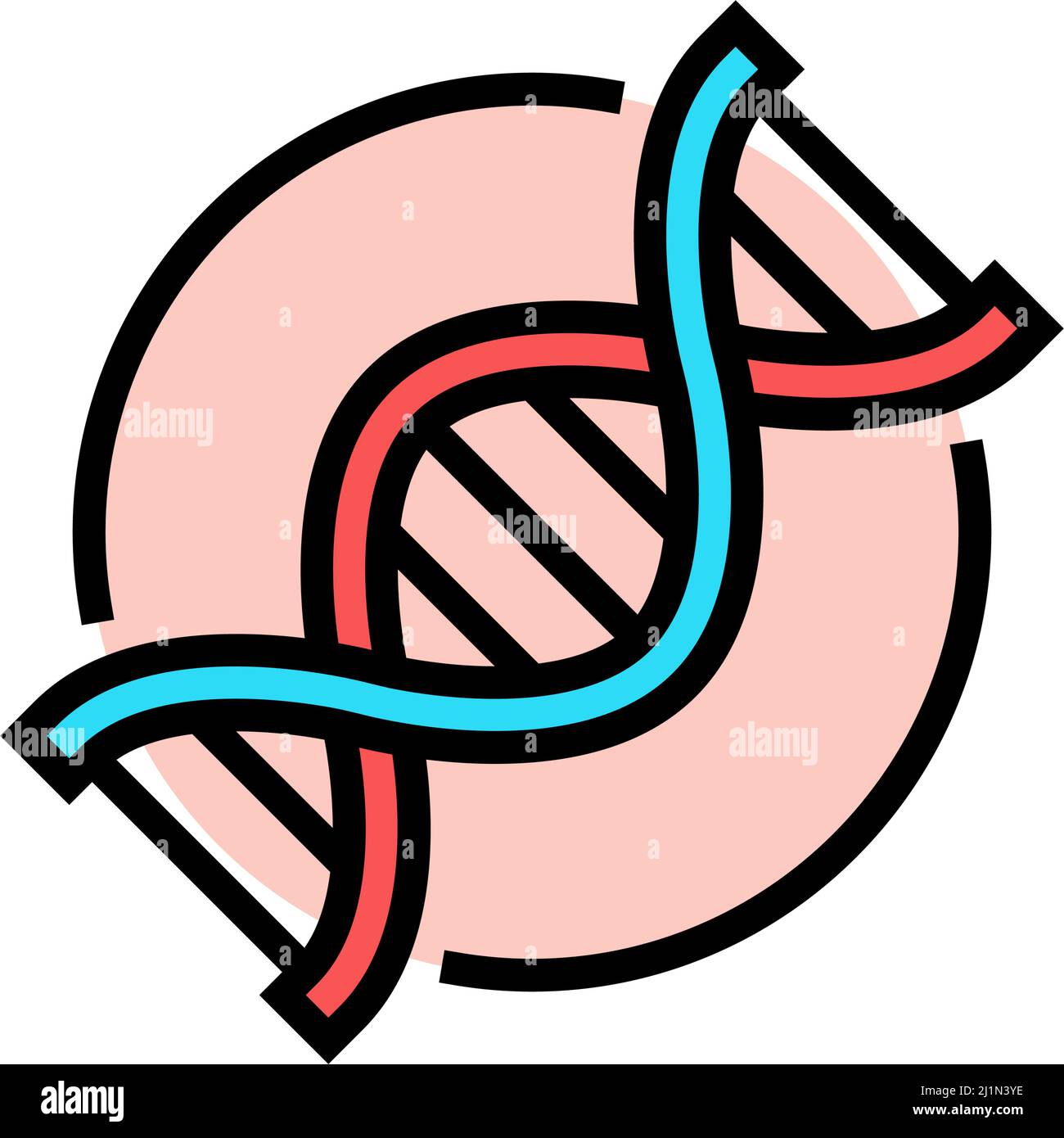 dna research color icon vector illustration Stock Vector Image & Art ...