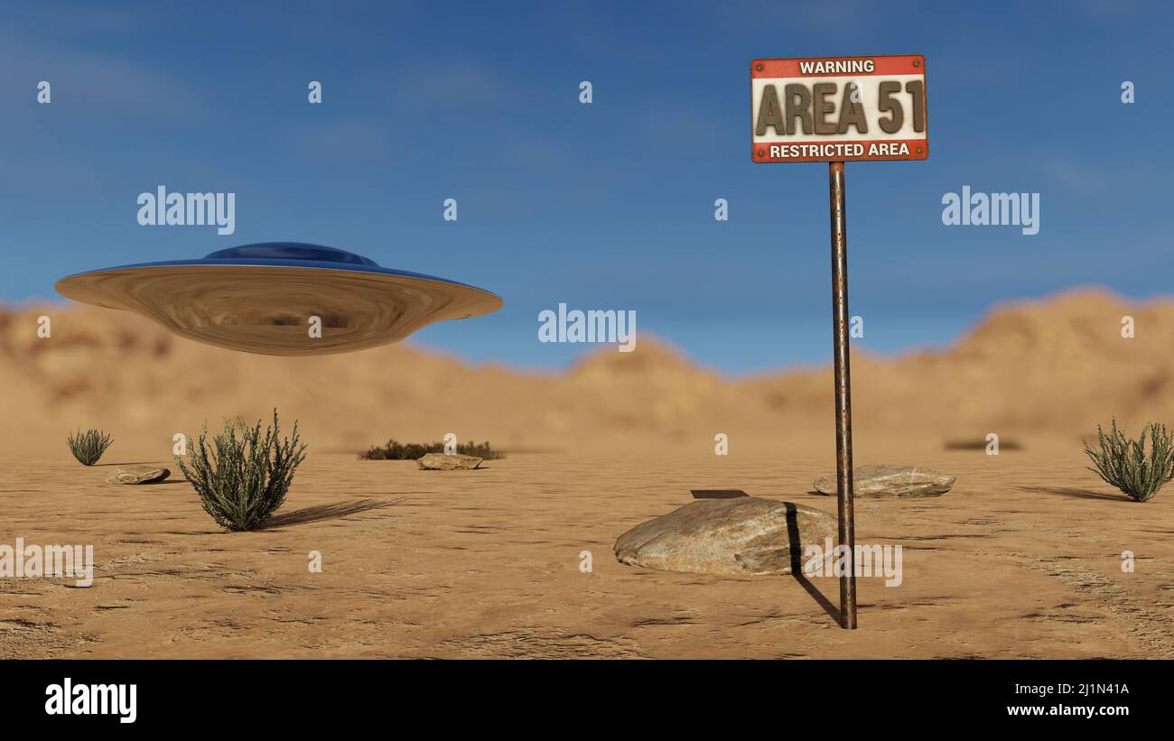 Area 51 warning sign hi-res stock photography and images - Alamy