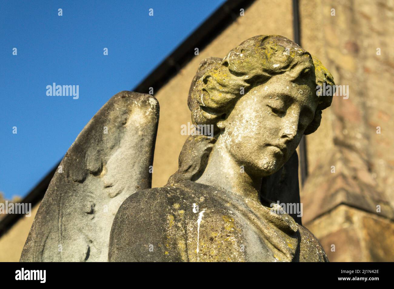 Victorian gravestone. All Hallows Church. Great Mitton, Ribble Valley ...