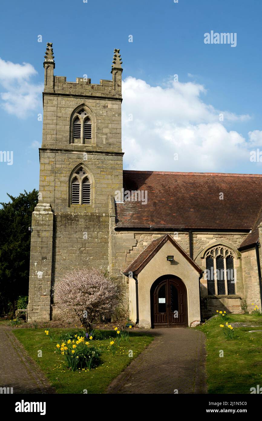 St. Michael`s Church Budbrooke, Warwickshire, England, UK Stock Photo ...