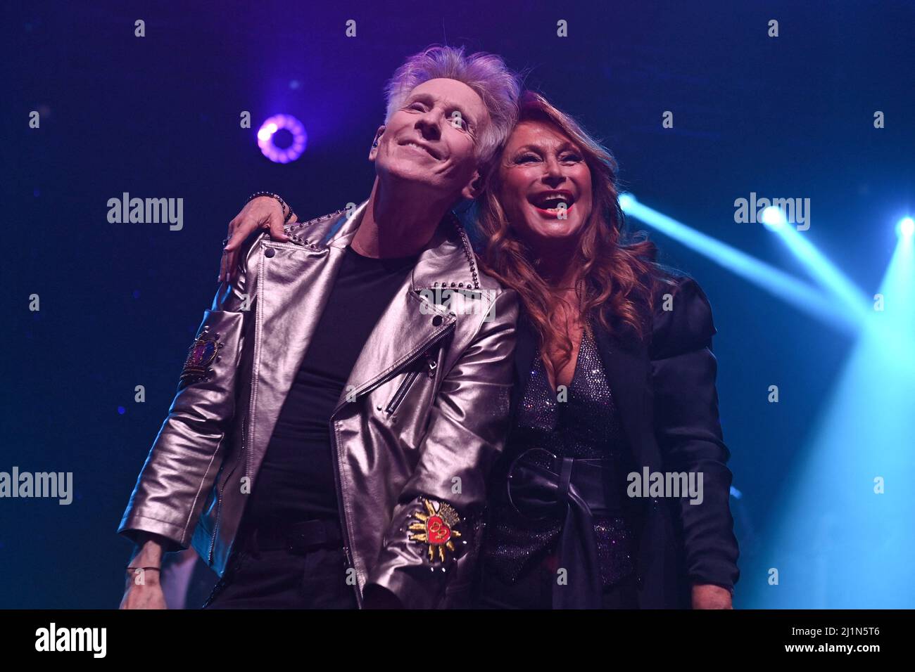 Les Années 80 -performs at the Le Dôme de Paris - Palais des Sports in ...