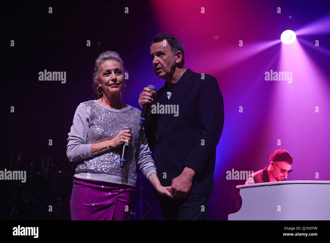 Les Années 80 -performs at the Le Dôme de Paris - Palais des Sports in ...