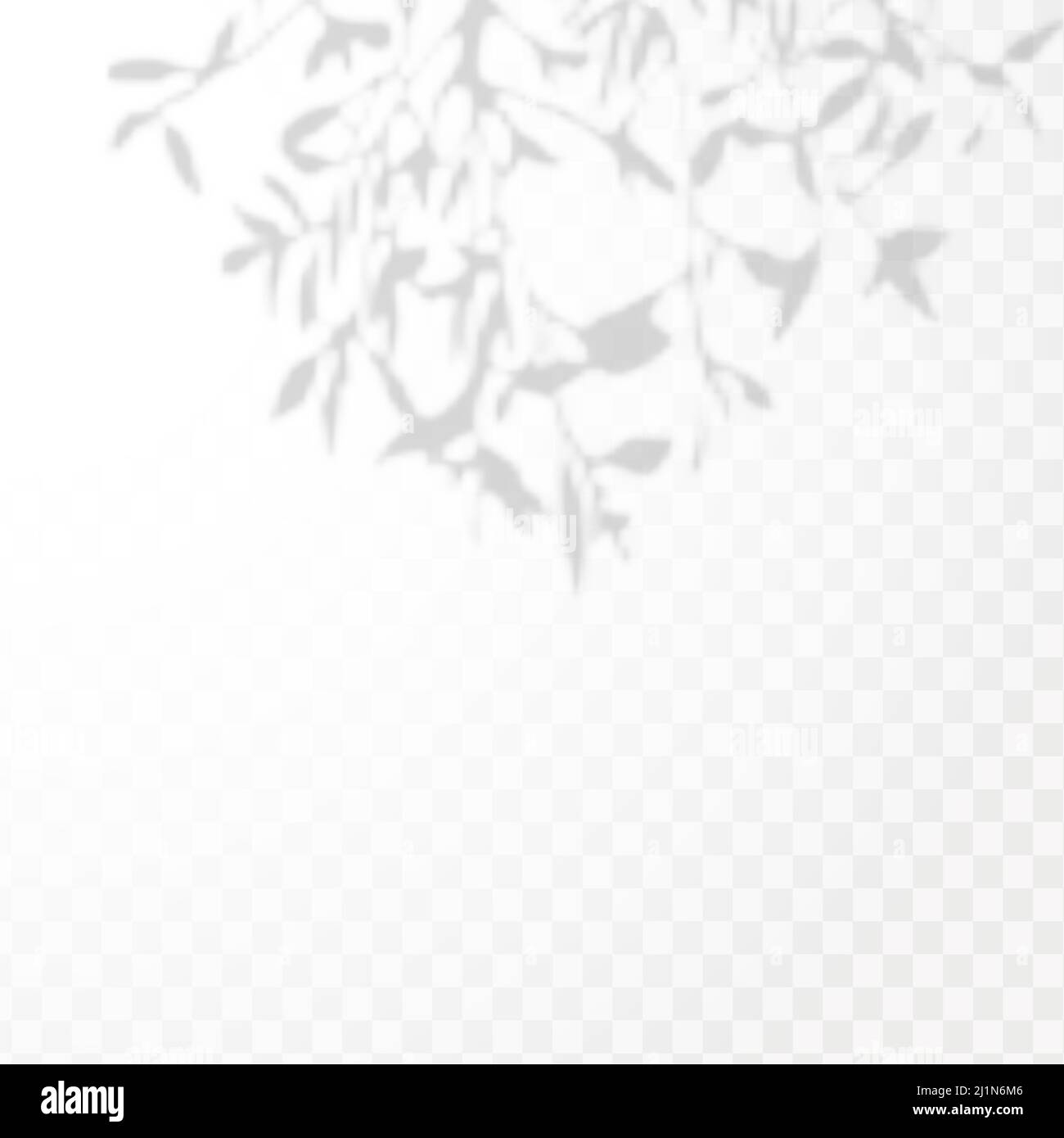 The effect of overlaying shadows. Natural light layout.Realistic shadow ...