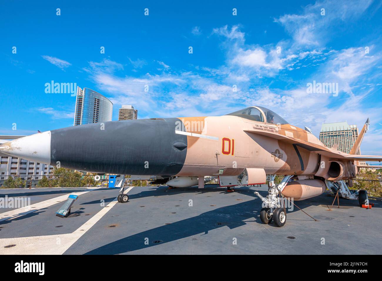 San Diego, United States - JULY 2018: McDonnell Douglas F A-18 Hornet ...