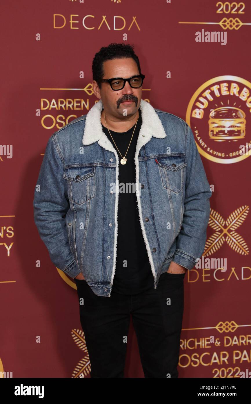 Los Angeles, USA. 26th Mar, 2022. Vincent Laresca arrives at Darren ...