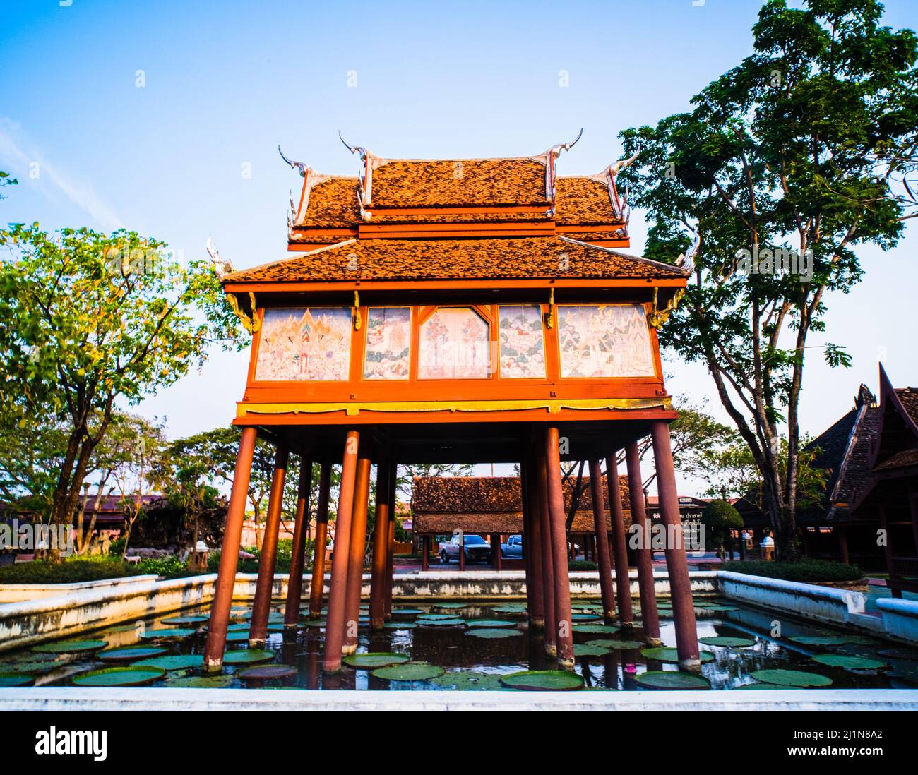 Buddhist scriptures, thailand hi-res stock photography and images - Alamy