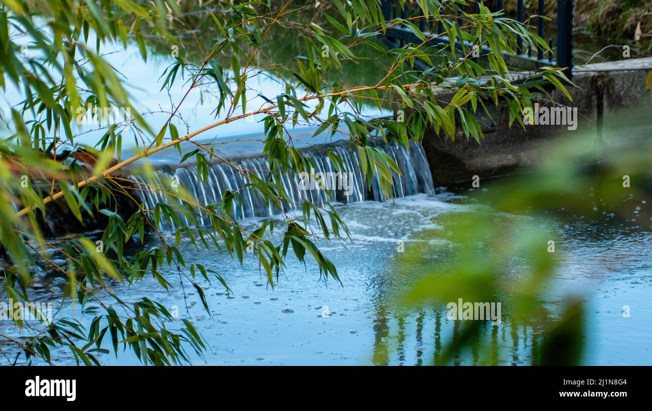 Flowing water in small river hi-res stock photography and images - Alamy