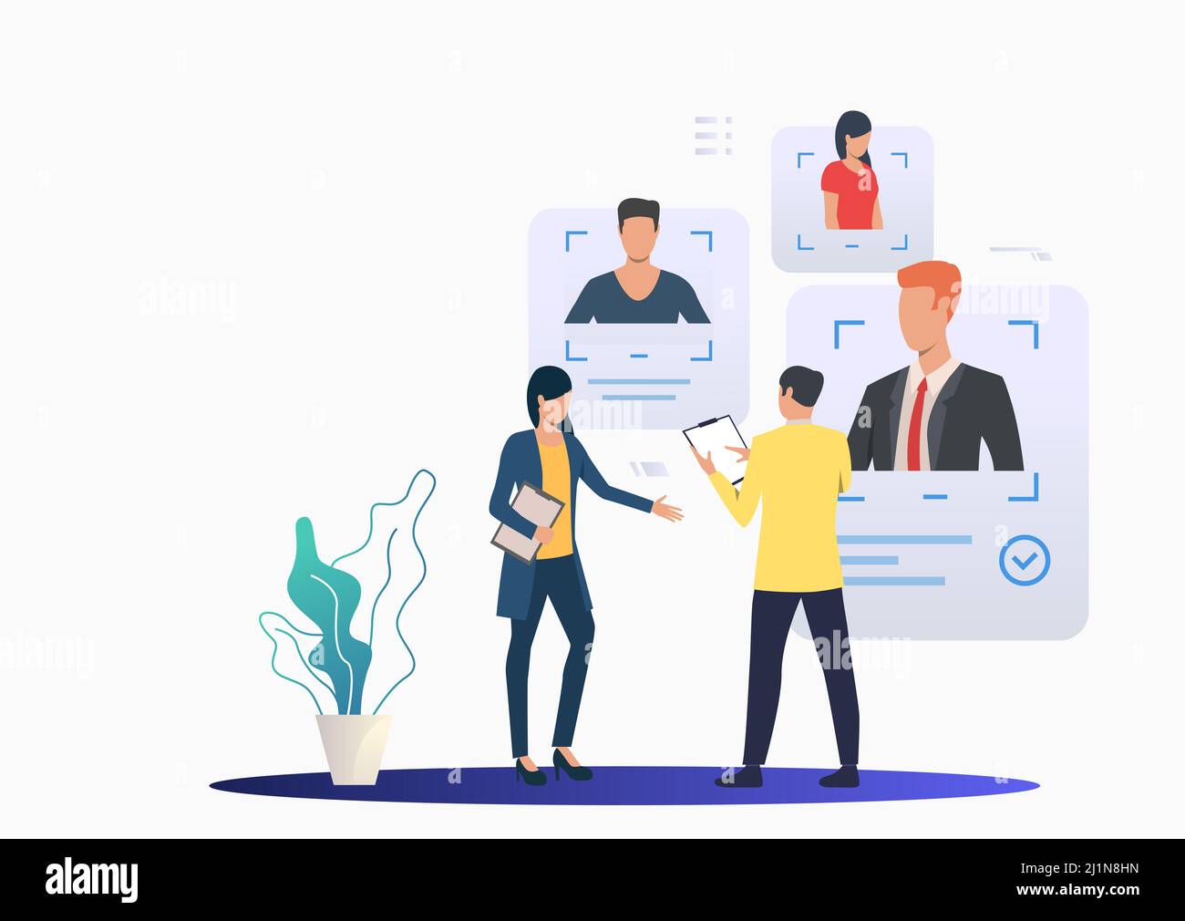 Cv presentation Cut Out Stock Images & Pictures - Alamy