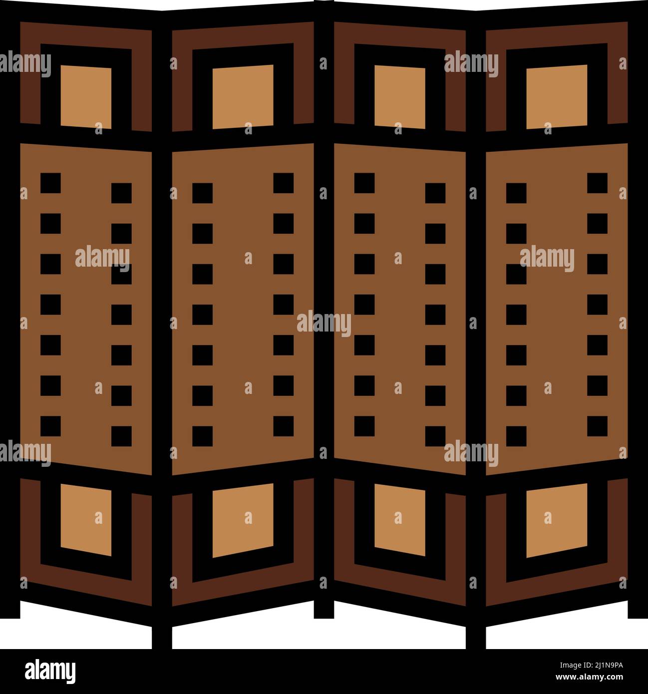 room divider color icon vector illustration Stock Vector Image & Art ...