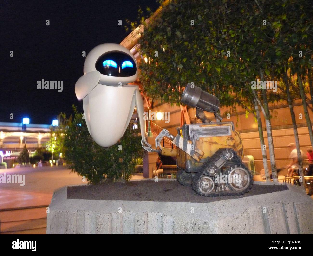 Paris with its iconic buildings and representative objects, Disneyland ...