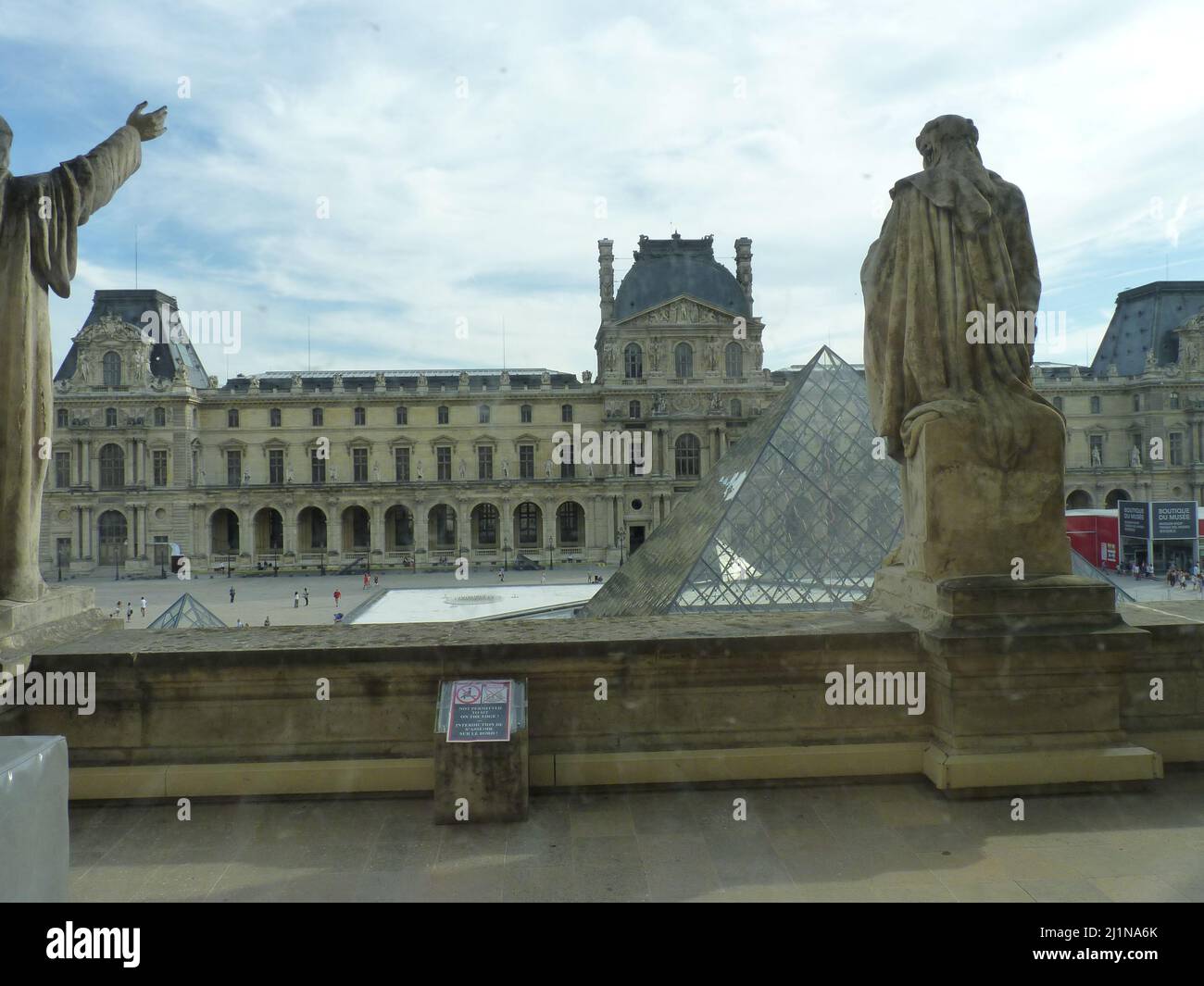 Paris with its iconic buildings and representative objects, Disneyland ...