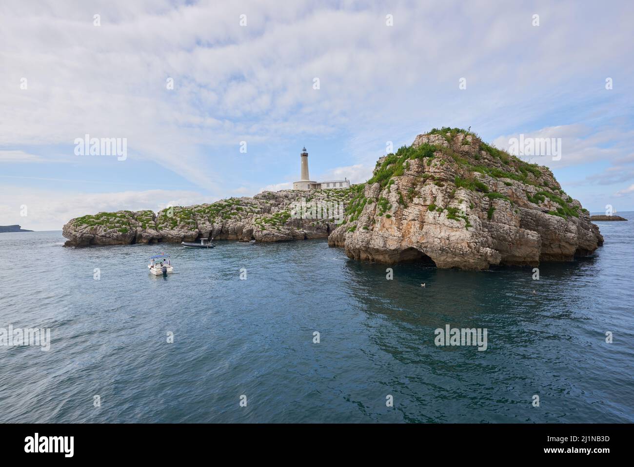 Lighthouse at the mouro island hi-res stock photography and images - Alamy