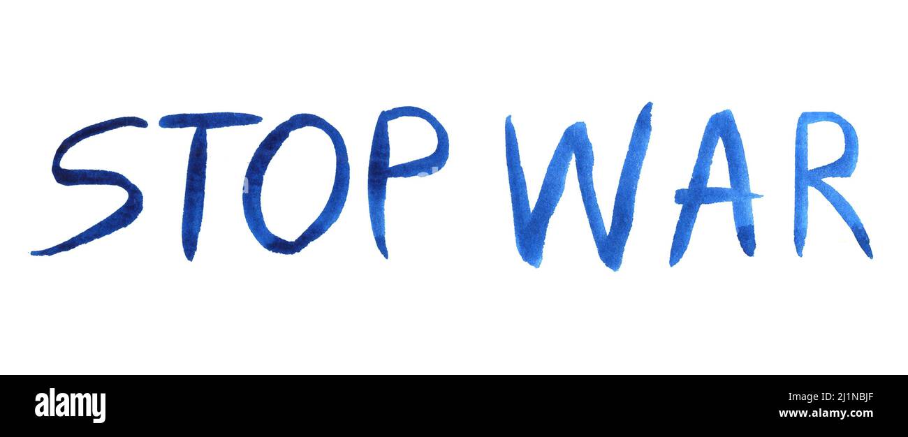 Russian stop the war protest Cut Out Stock Images & Pictures - Alamy