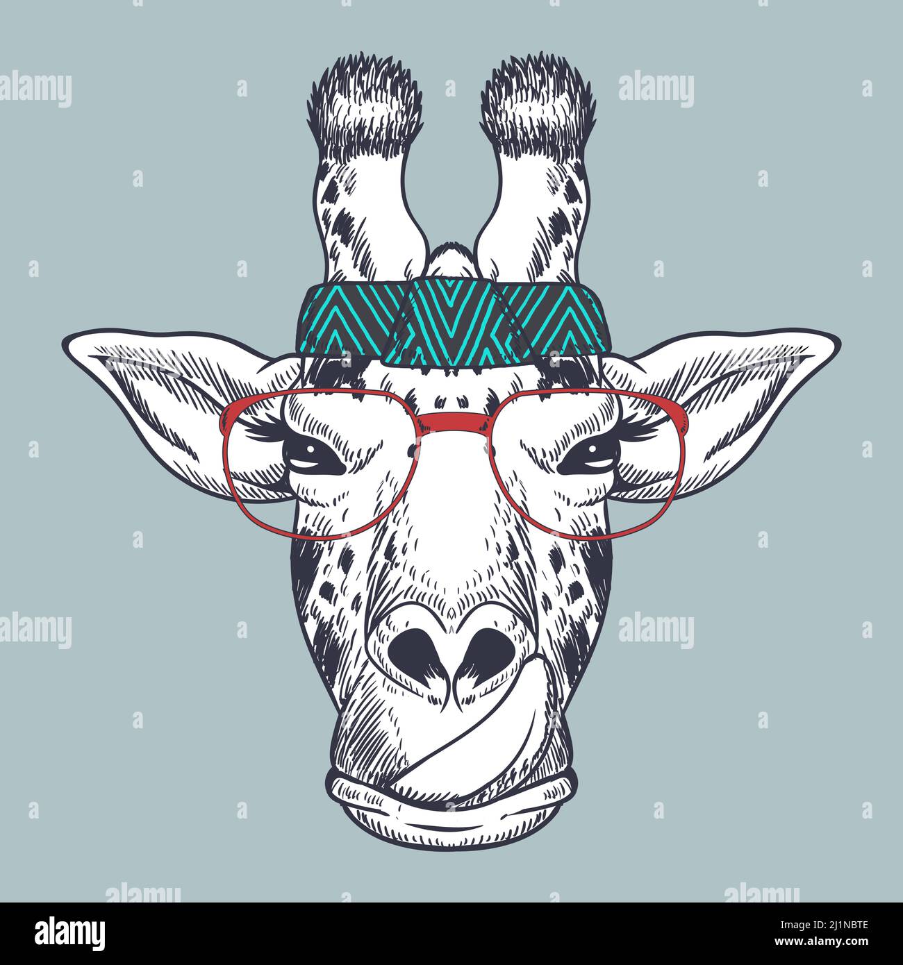 Giraffe design t shirt hi-res stock photography and images - Alamy